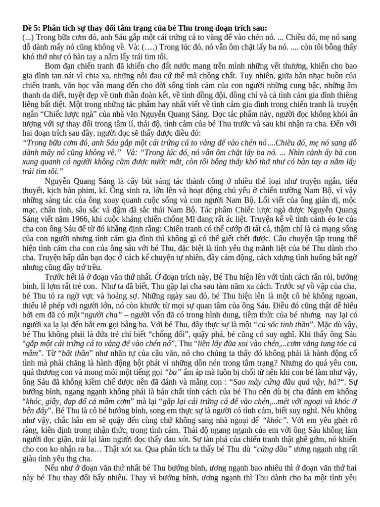 Chiếc lược ngà | PDF