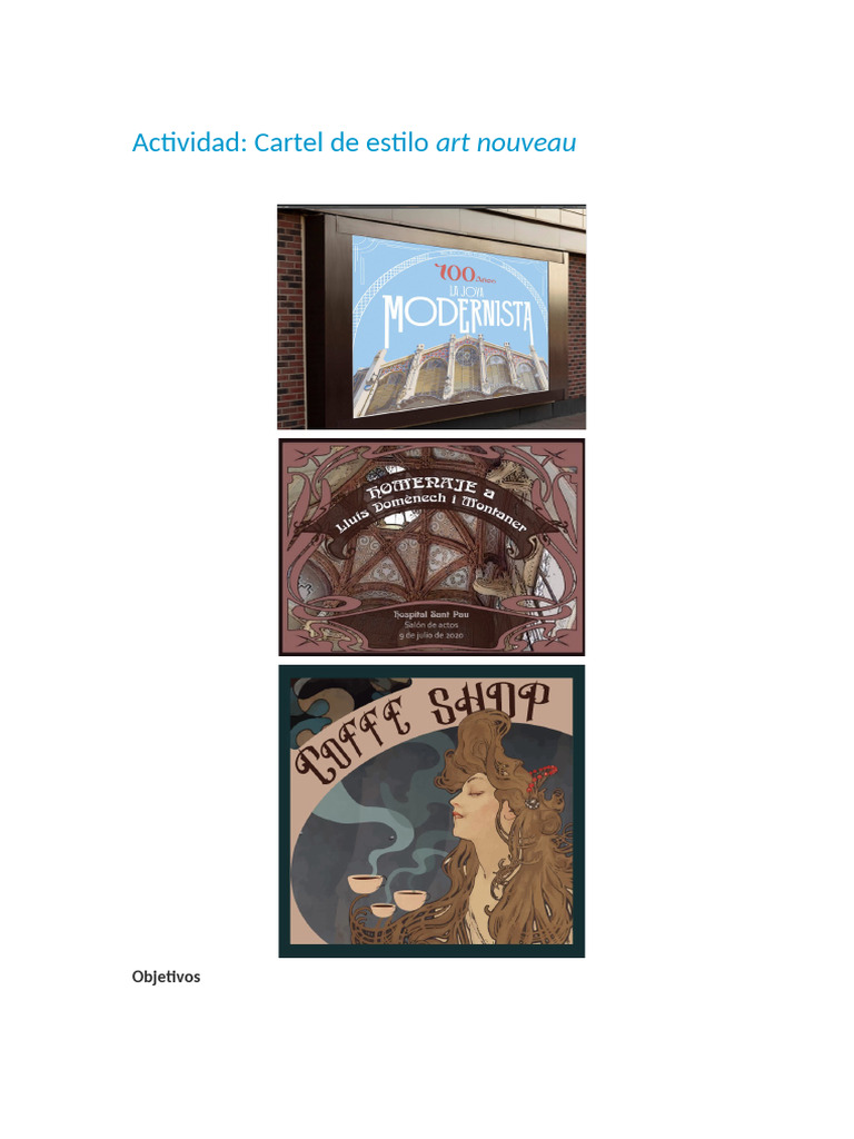 gdd01 Act1 | PDF | Art Nouveau | Tipografía