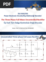 Three-Phase Uncontrolled Rectifier | PDF | Rectifier | Electronic Engineering