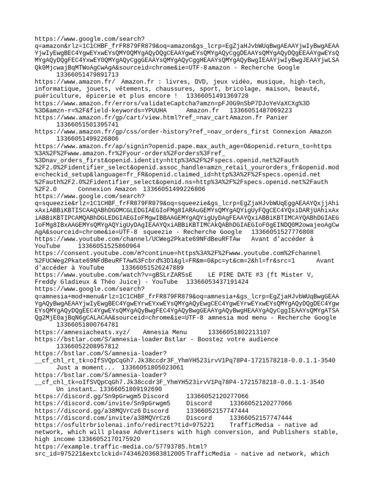 web_history | PDF | Internet | Advertising