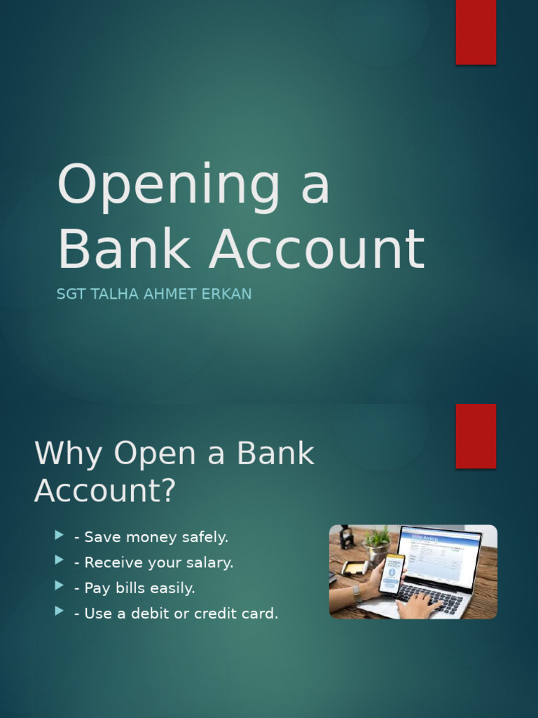 How to Open a Bank Account Guide | PDF