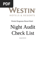 AM Checklist | PDF | Cashier | Cheque