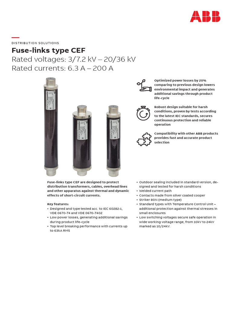 Fusbiles Abb | PDF | Fuse (Electrical) | Electronics