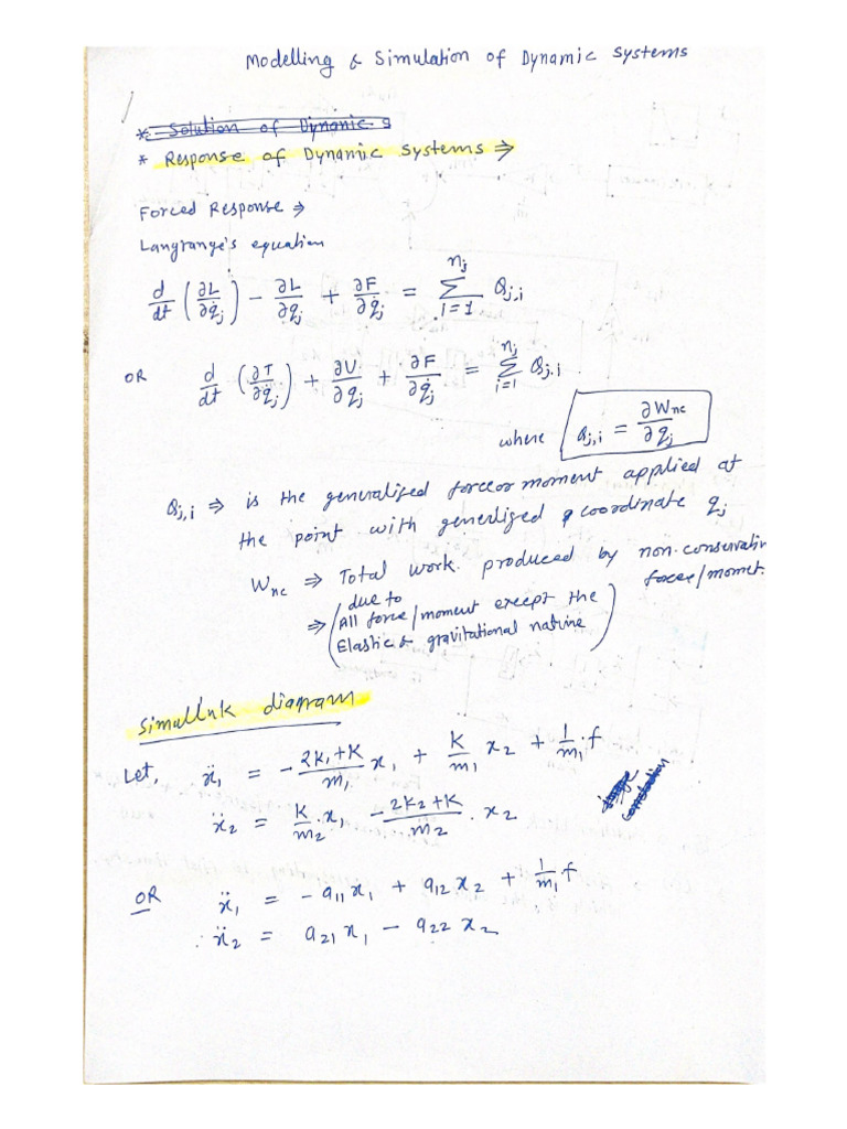 Electrical System Modeling Notes | PDF
