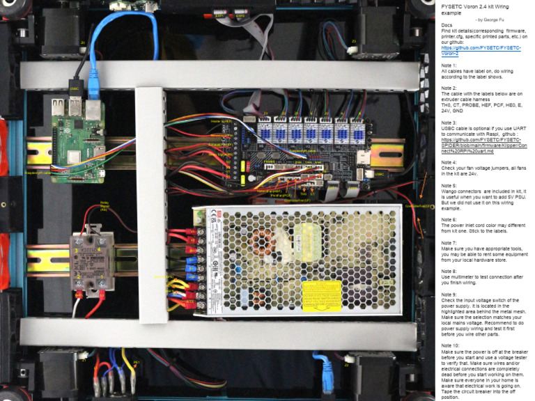 VORON2.4R2 SPIDER V30 Wiring S | PDF