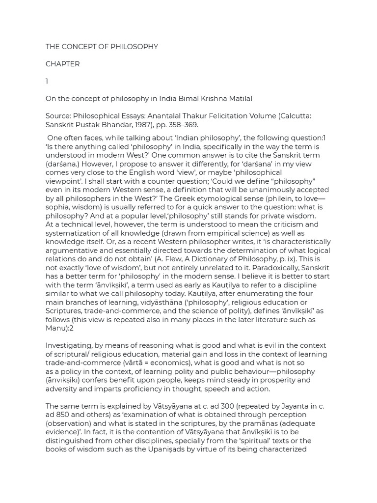 MATILAL 1.2 ORIGINAL | PDF | Knowledge | Evidence