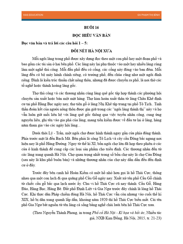 Bui 16 - C Hiu VN BN | PDF