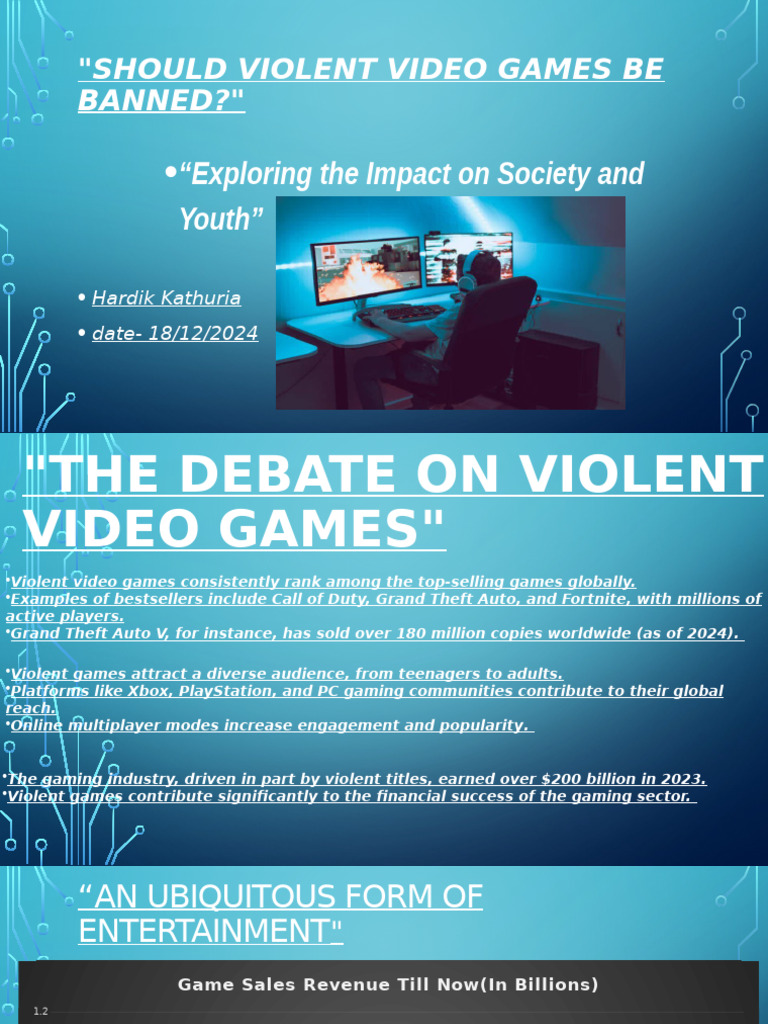 Should Violent Video Games Be Banned | PDF | Empathy | Violence