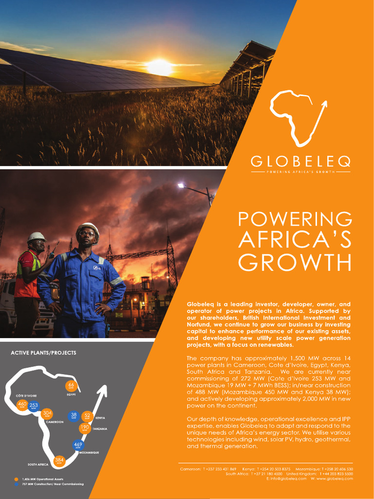 Globeleq Asset Brochure | PDF