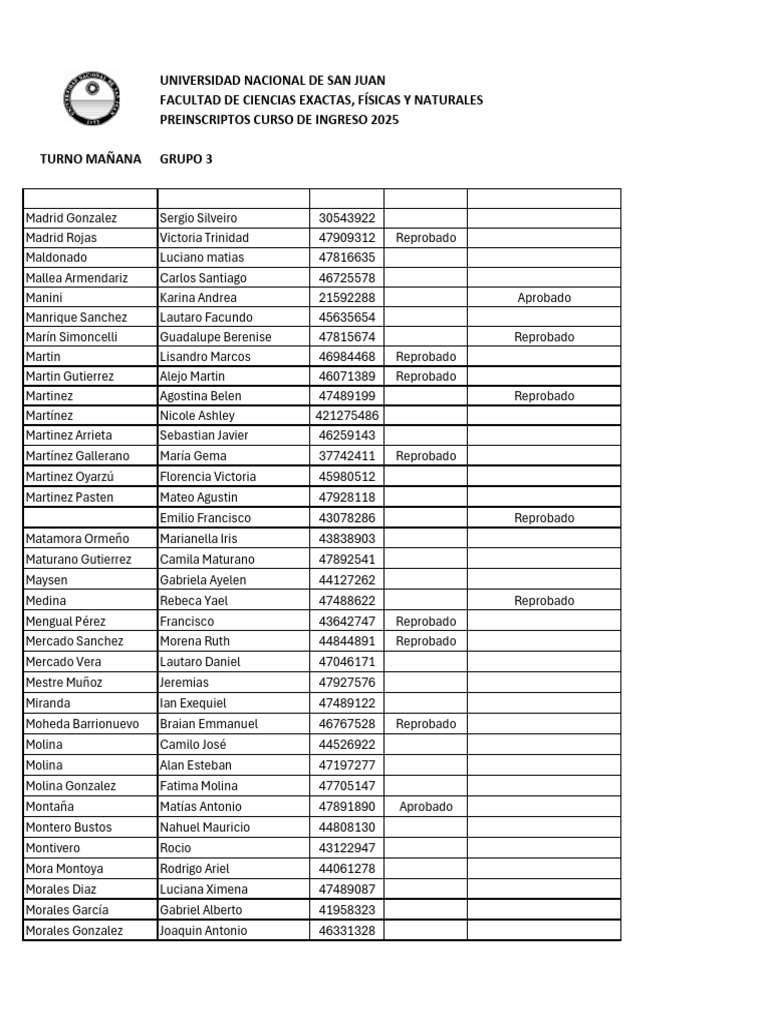 Modalidad Intensiva Mat 2025 Grupo3 | PDF