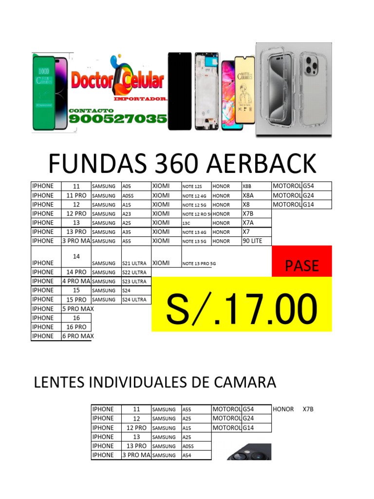 Fundas 360 Aerback 1 | PDF