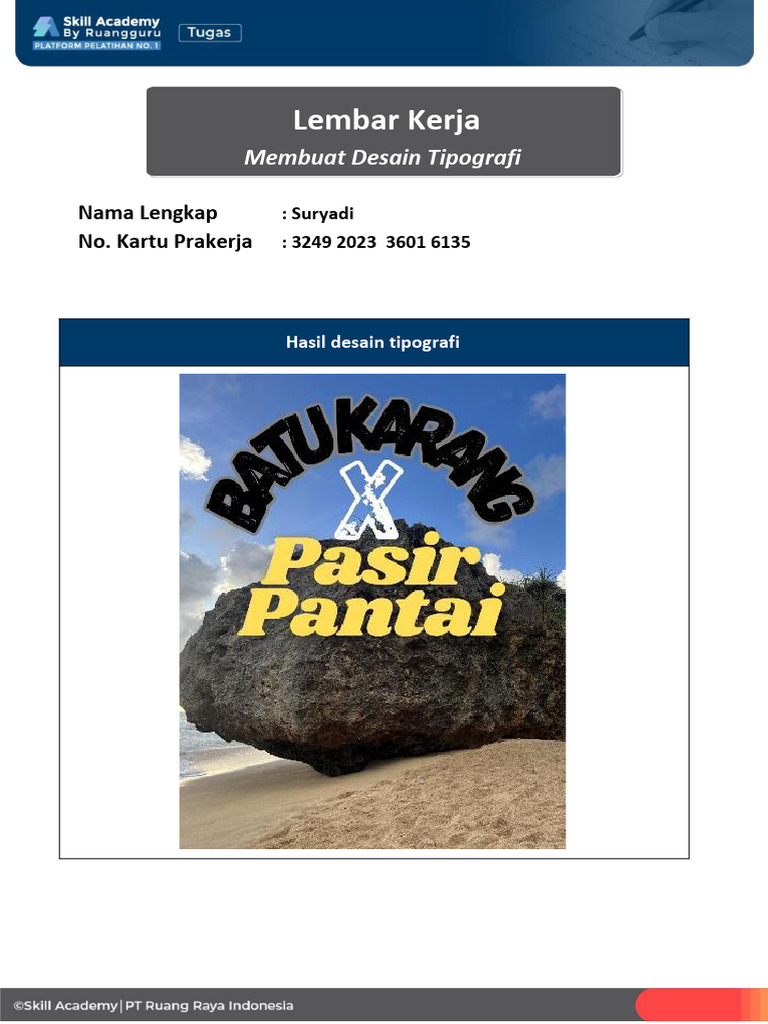 TPM 4 Desain Tipografi - Suryadi | PDF