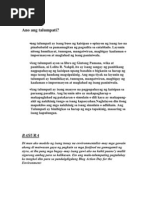 Si Pagong at Si Matsing | PDF