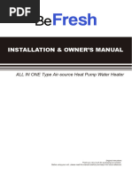 NuLite NL-BKDX Inverter Heat Pump Manual | PDF | Pump | Heat Pump