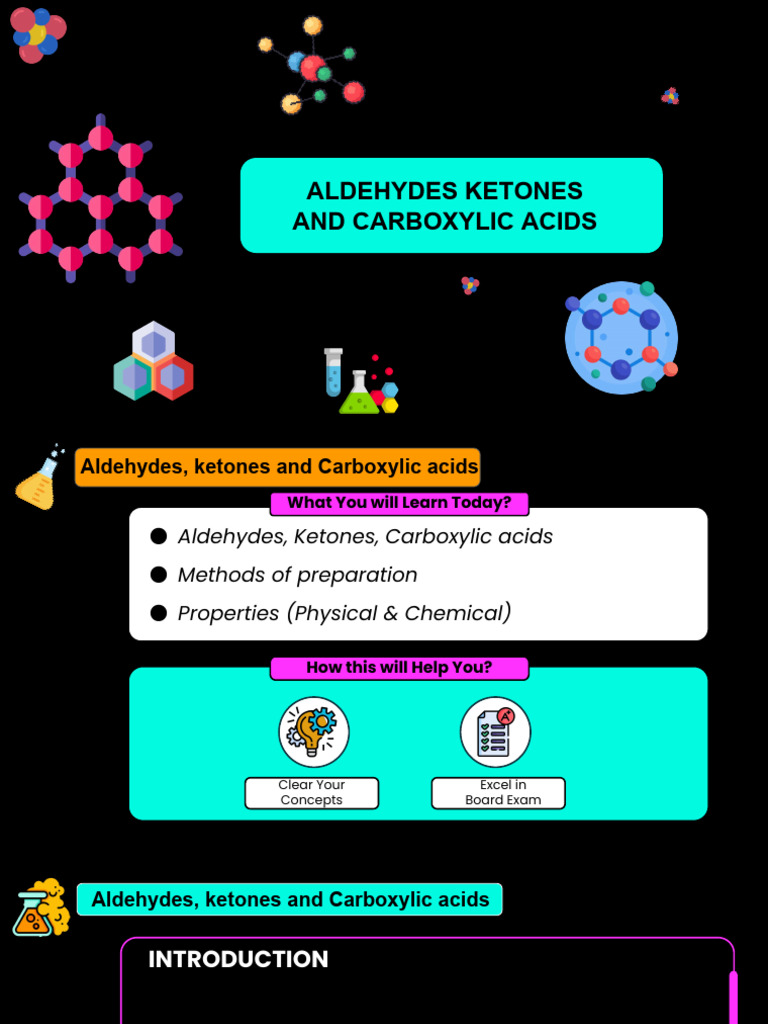 Aldehydes Ketones and Carboxylic Acids | PDF | Aldehyde | Ketone