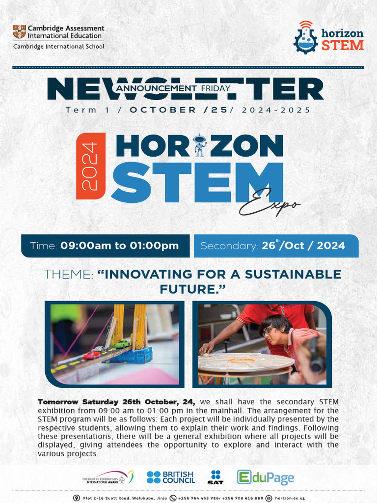 Secondary STEM Exhibition 2024 Details | PDF | Influenza | Cuisine