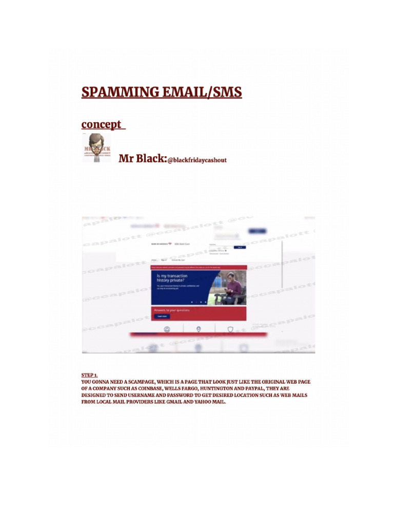 SMS Spamming Tut Reconceived | PDF