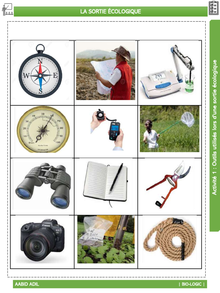Outils pour une sortie écologique | PDF | Écologie | Espèces