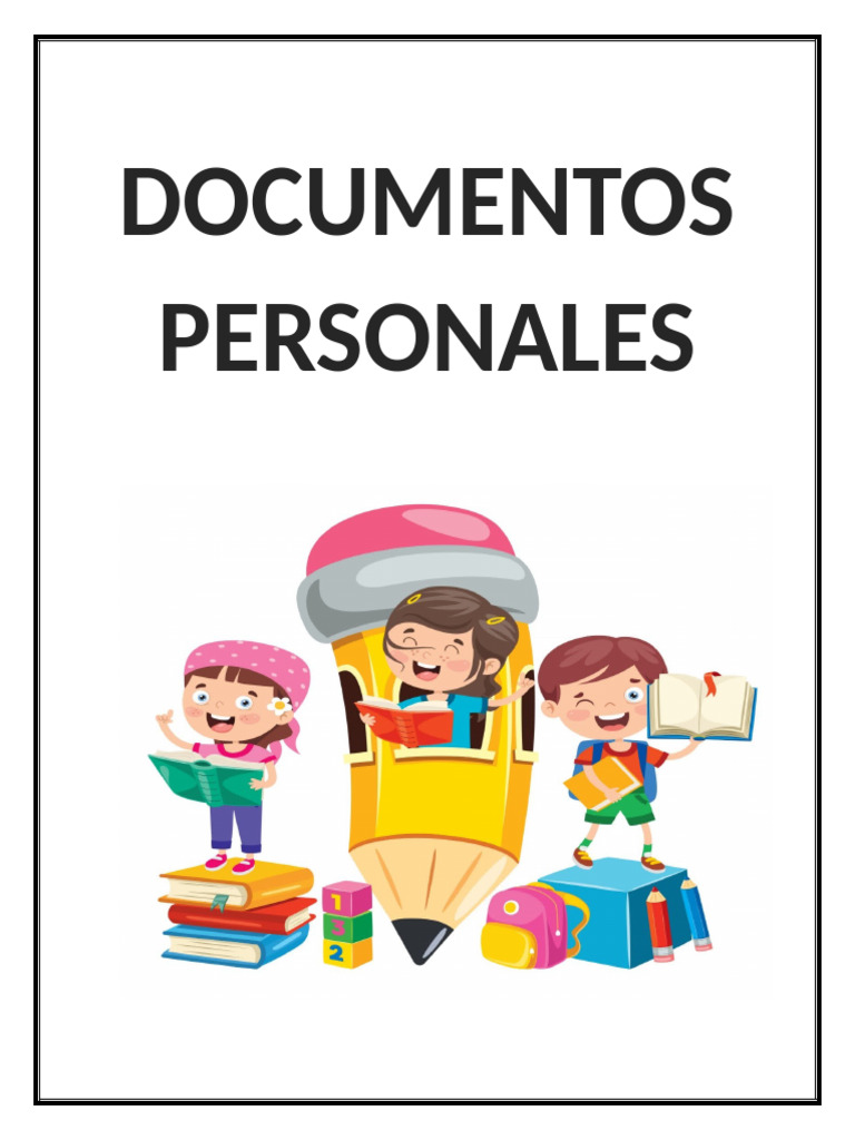 DOCUMENTOS PERSONALES | PDF