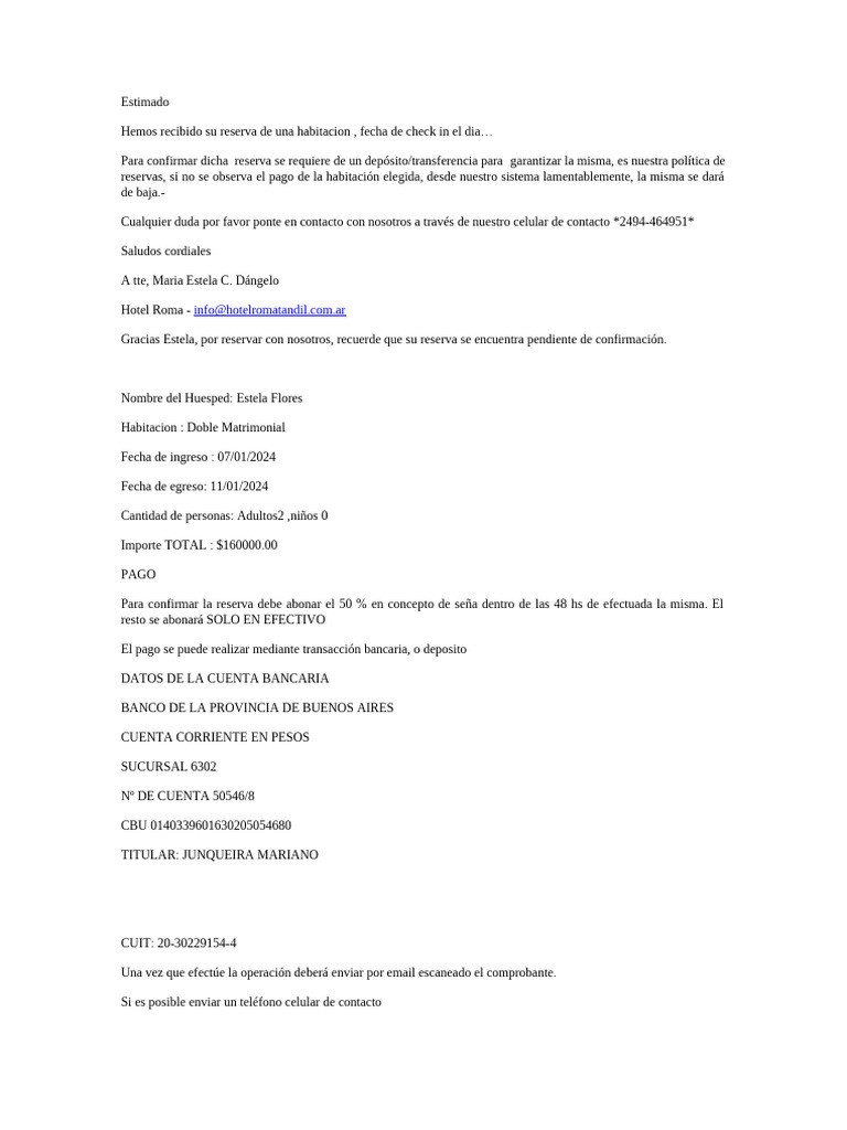 Maria Estela C, Dángelo | PDF | Bancos