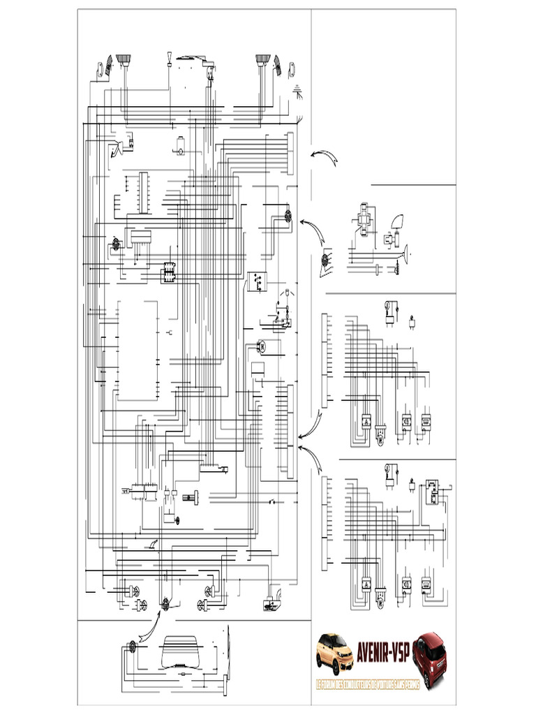 Fiche Technique Shemas Electrique Ligier Nova | PDF