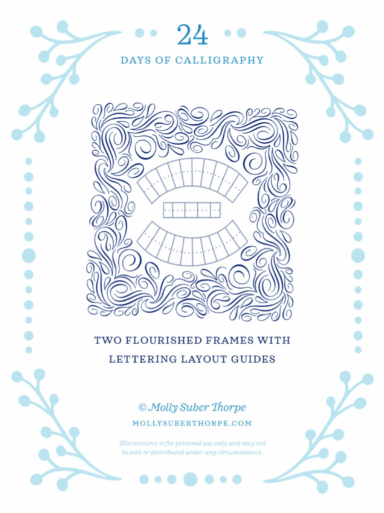 Flourished Layout Frames Pdf