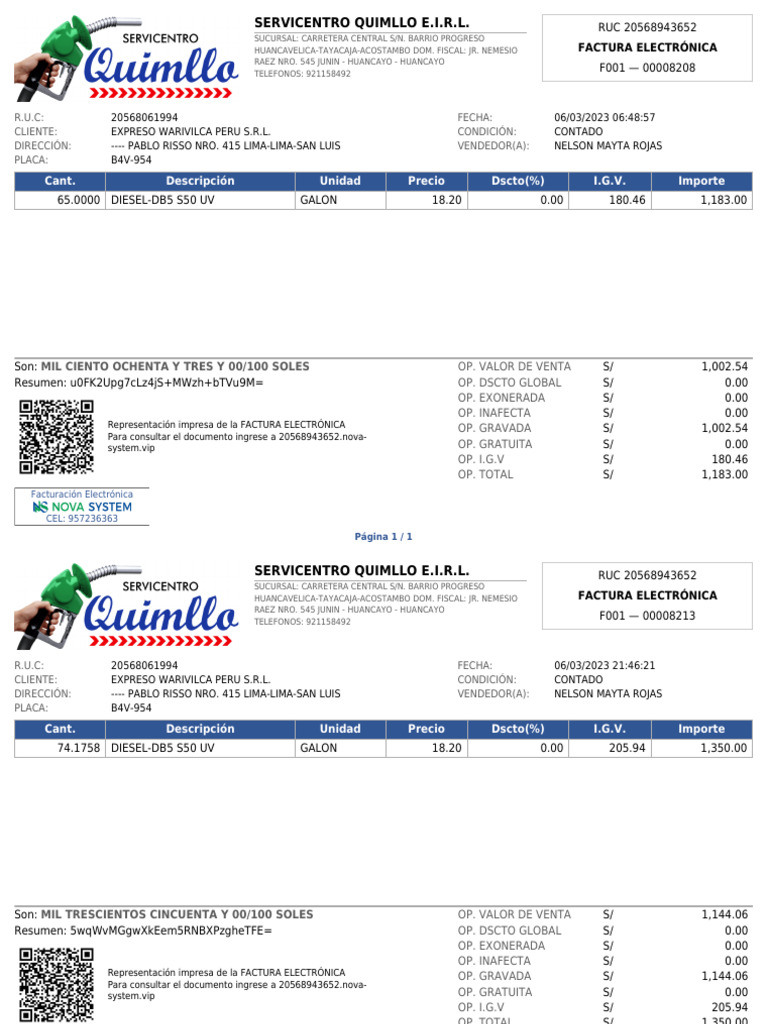 Expreso Warivilca Peru S.R.L. - Pablo Risso Nro. 415 Lima-Lima-San Luis ...