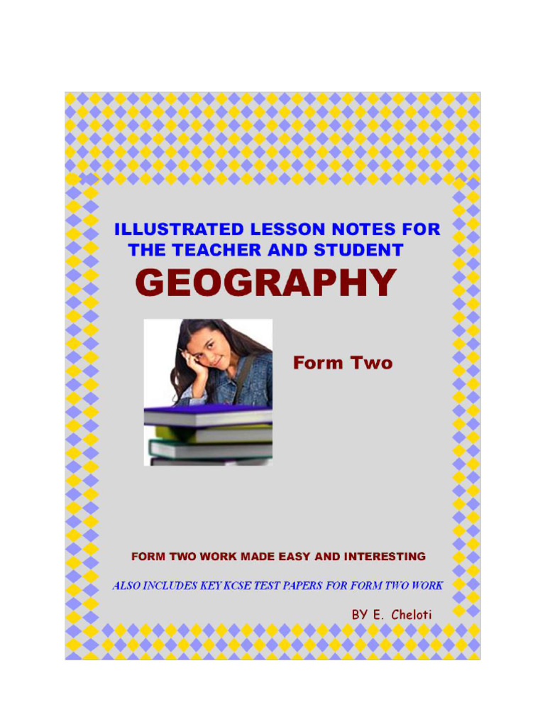 Geo Notes Form 2 Kapsabet | PDF | Plate Tectonics | Geophysics
