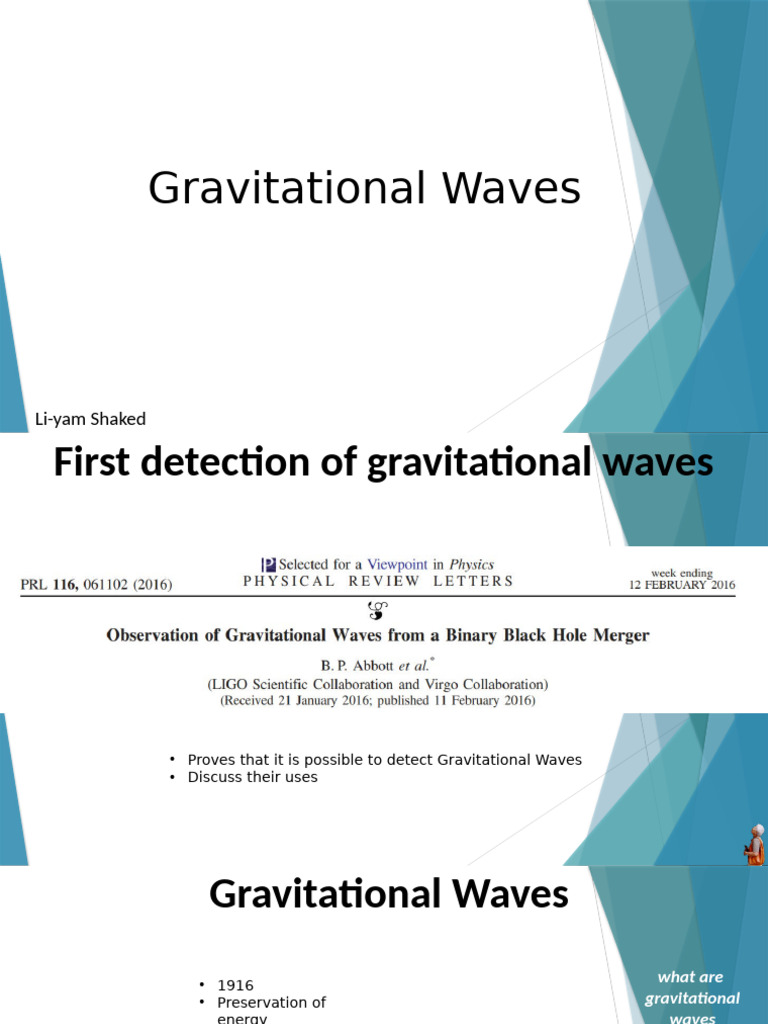 Gravitational Waves | PDF | Gravitational Wave | Ligo