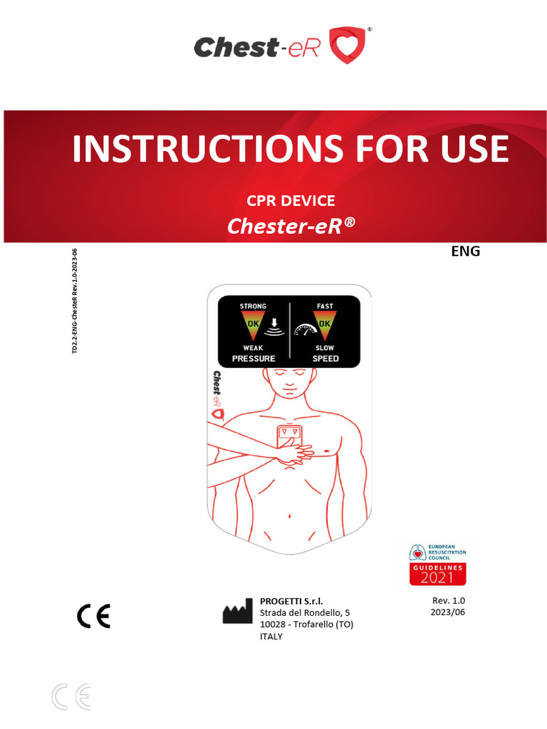 TD2.2-ENG-ChesteR-Rev.1.0-2023-06-INSTRUCTIONS-FOR-USE | PDF | Cardiopulmonary Resuscitation ...