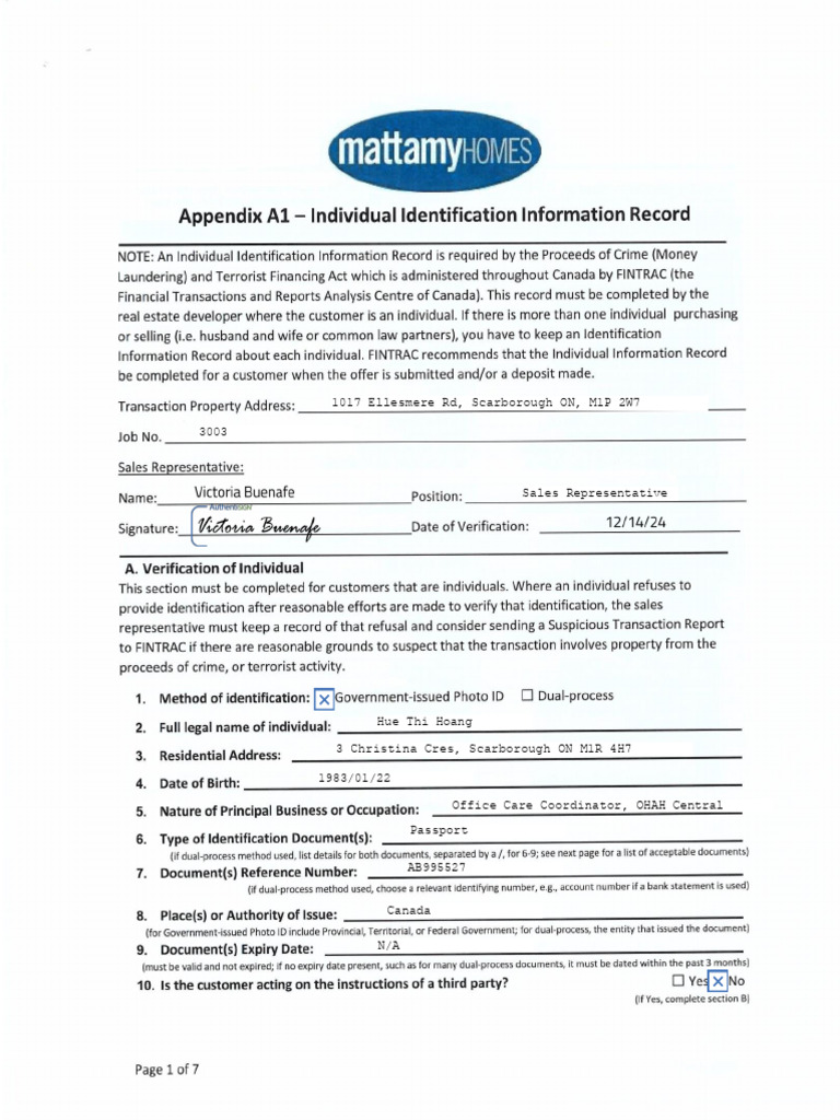 Authentisign ID and Contact Details | PDF