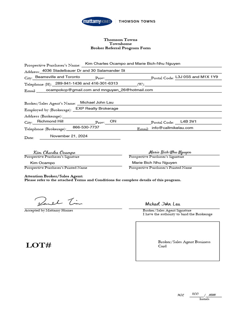 Broker Referral Program Guide | PDF | Cheque | Banks