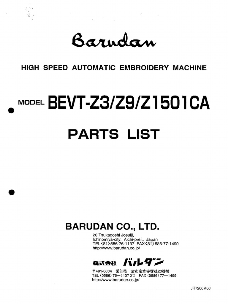 BEVT-Z901CA Parts | PDF