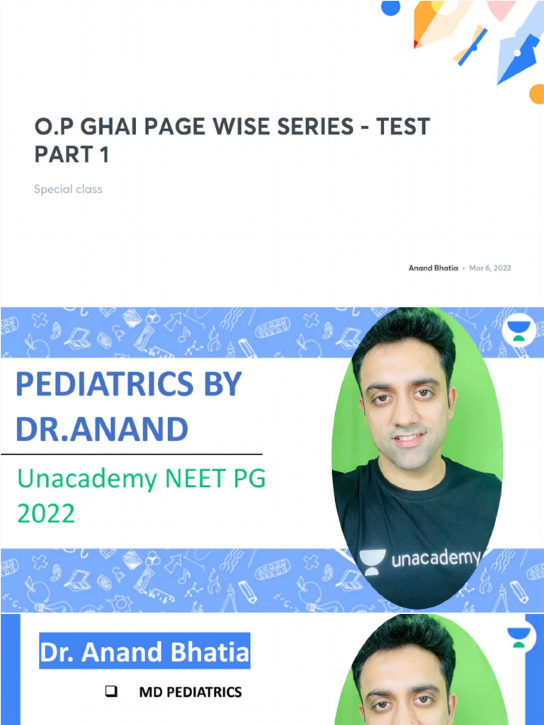 O.P Ghai Page Wise Series - Test P With Anno 1701507866106 | PDF