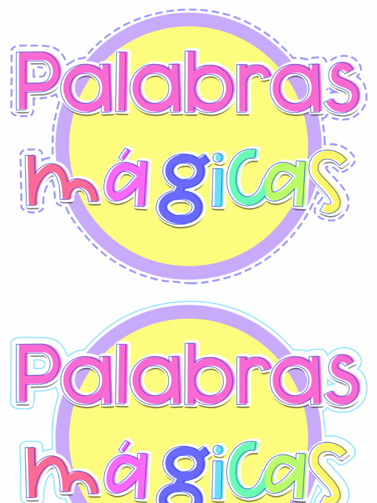 Palabras Mágicas | PDF