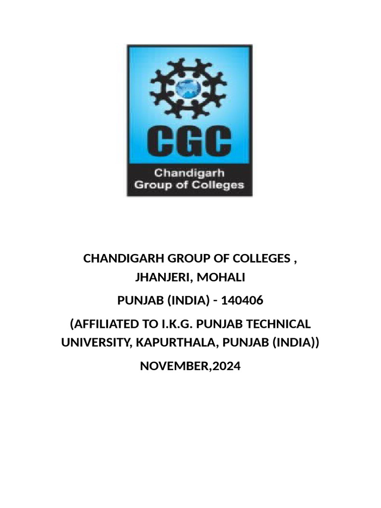 Summer Training Report - 1 | PDF | Java Script | Cyberspace