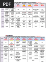 Remedial Time Table | PDF