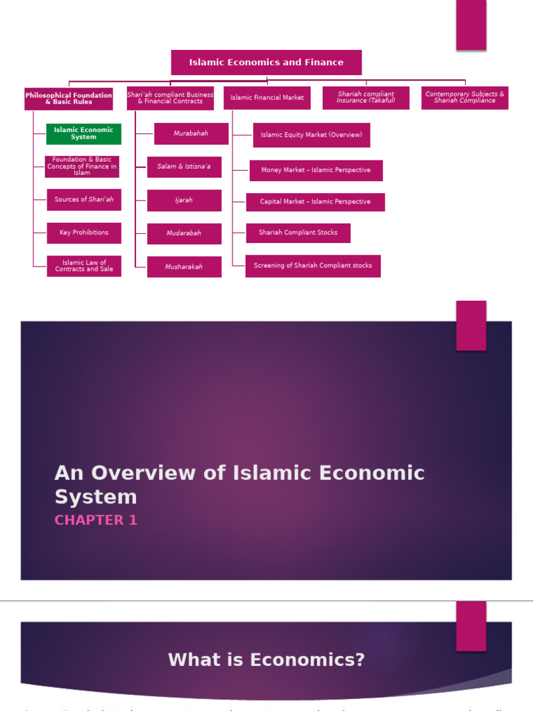 Islamic Economics: Principles & Practices | PDF | Islamic Banking And ...