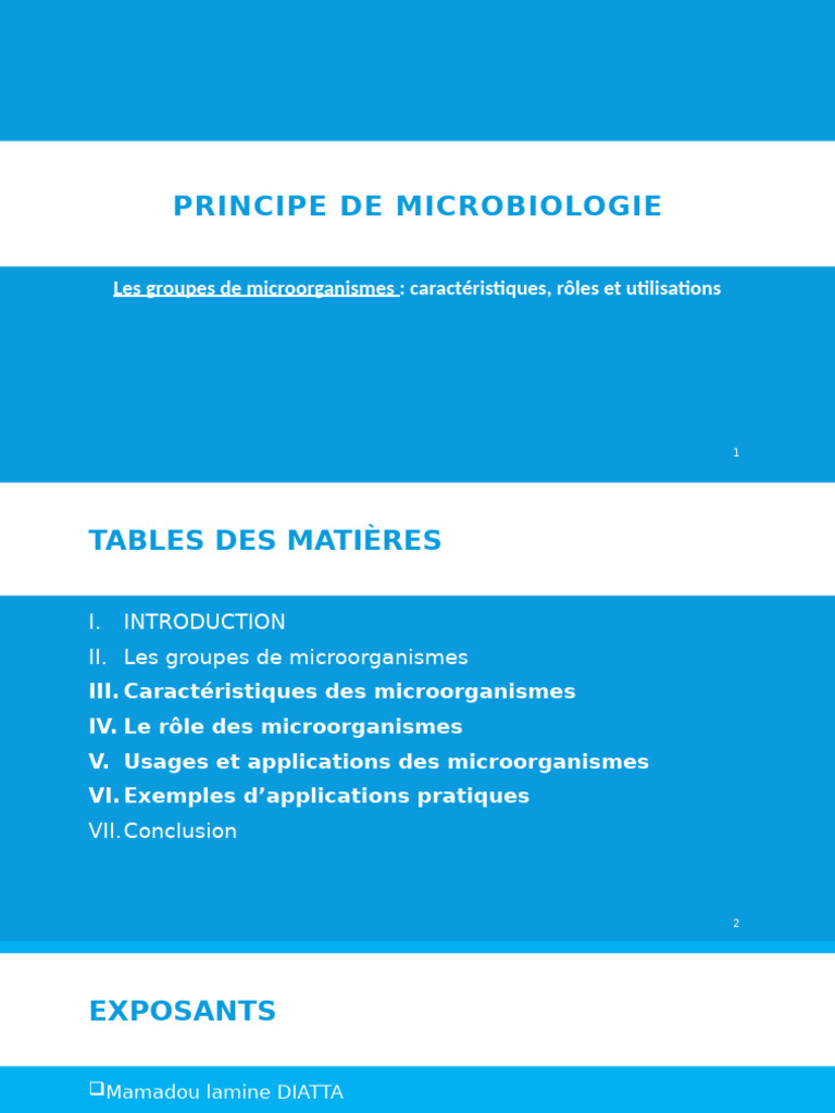 EXPOSE 2 | PDF | Micro-organisme | Bactérie