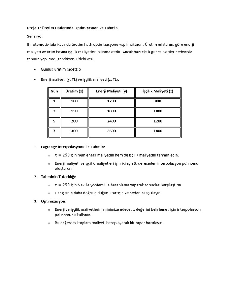 Sayisal Analiz 2 Odev | PDF