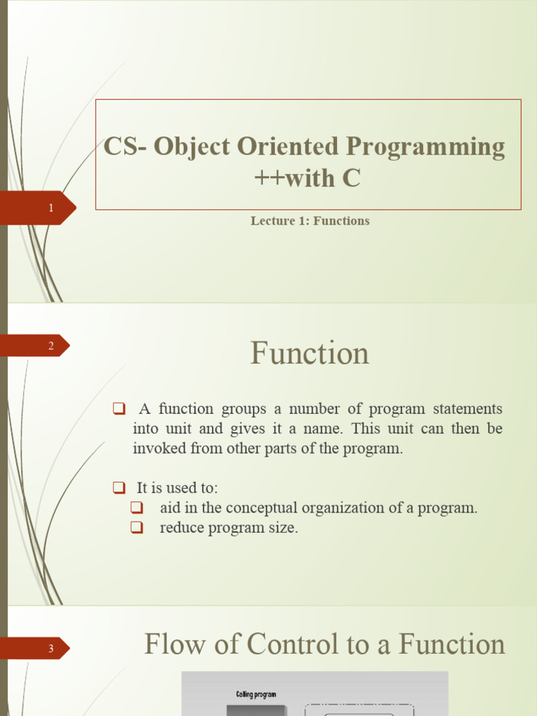 1 | PDF | Control Flow | Computing