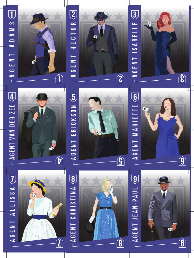 List of Secret Agents and Roles | PDF