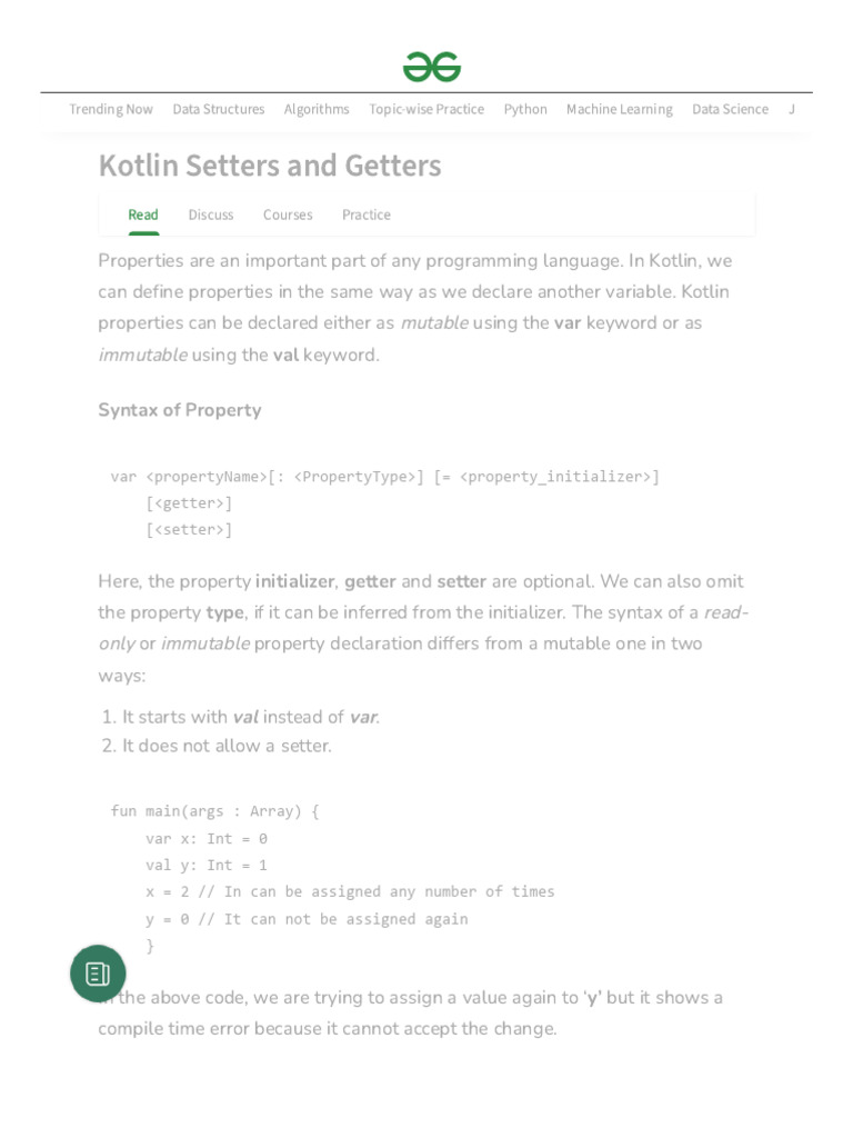 3 Setters And Getters Pdf Object Oriented Programming Computer 8101