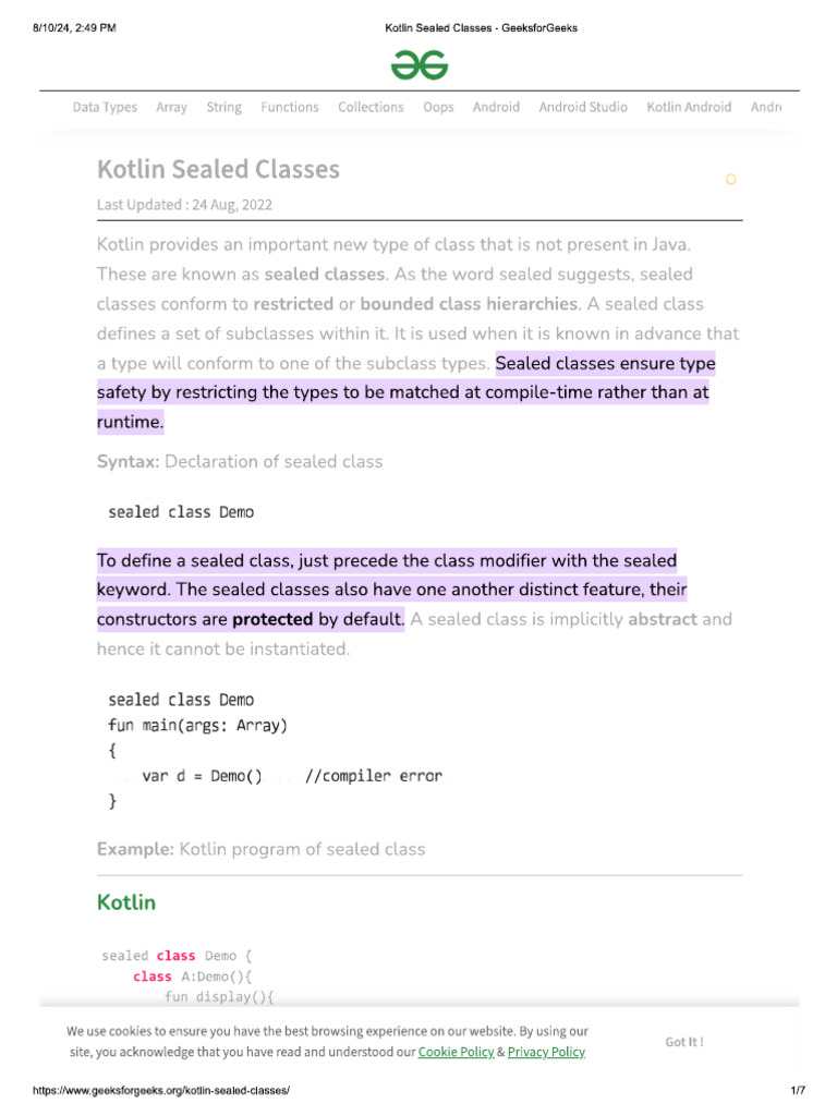 10 - Sealed Class | PDF