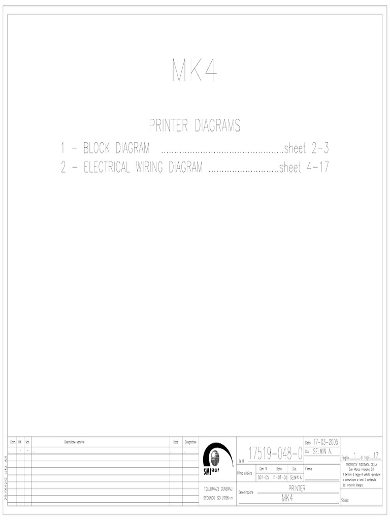 MK4 Printer Schematics | PDF