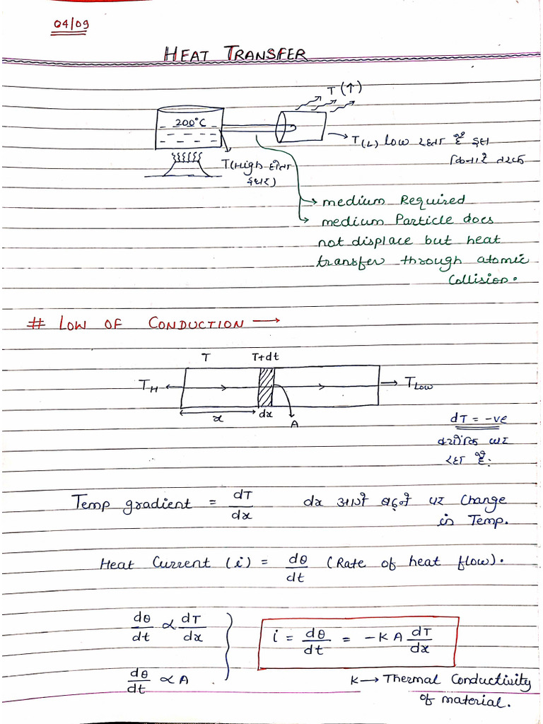 Heat transfer 1 | PDF