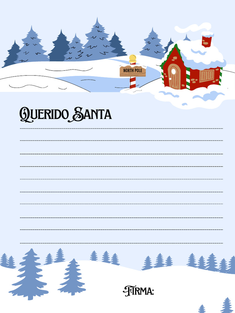 Carta a Santa Claus 2023 | PDF