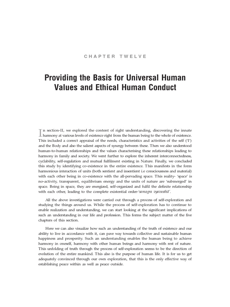 UHV II Unit 5 Detail | PDF | Happiness | Consciousness