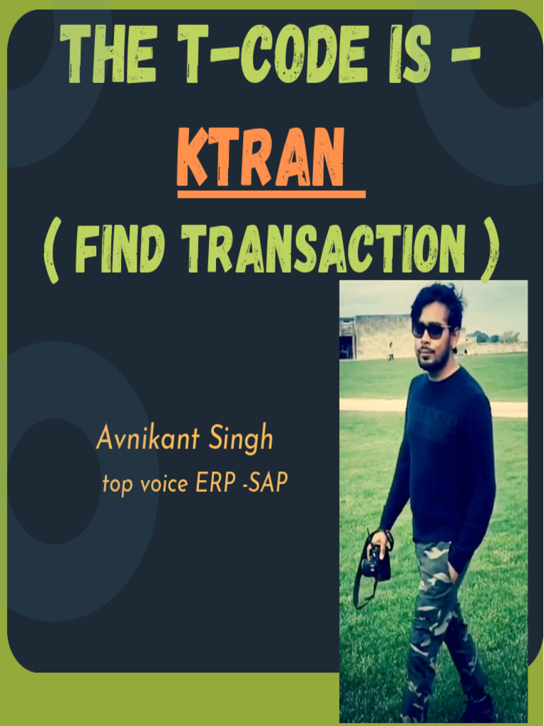Use_of_KTRAN_to_find_Transactions_in_SAP_1700842791 | PDF