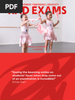 RAD Ballet Exam Grading Explained | PDF | Dances | Cognition